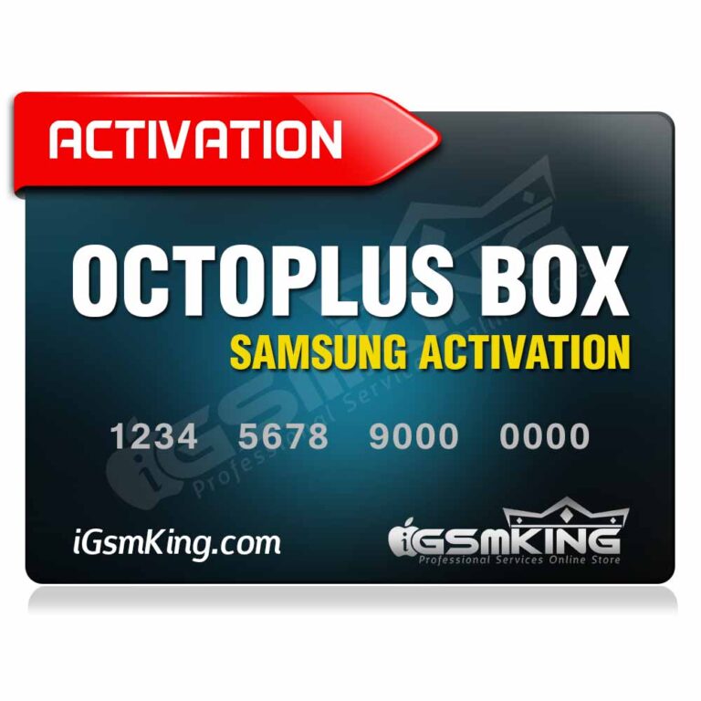 Octoplus Box Samsung Activation – Gsm King