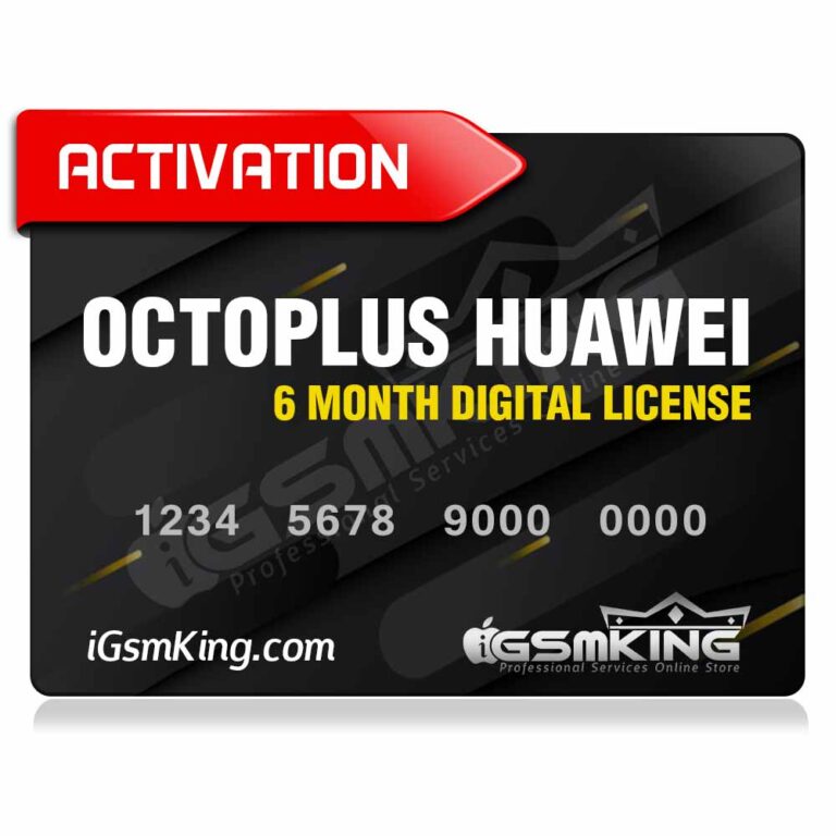 Octoplus Huawei 6 Month Digital License - Gsm King