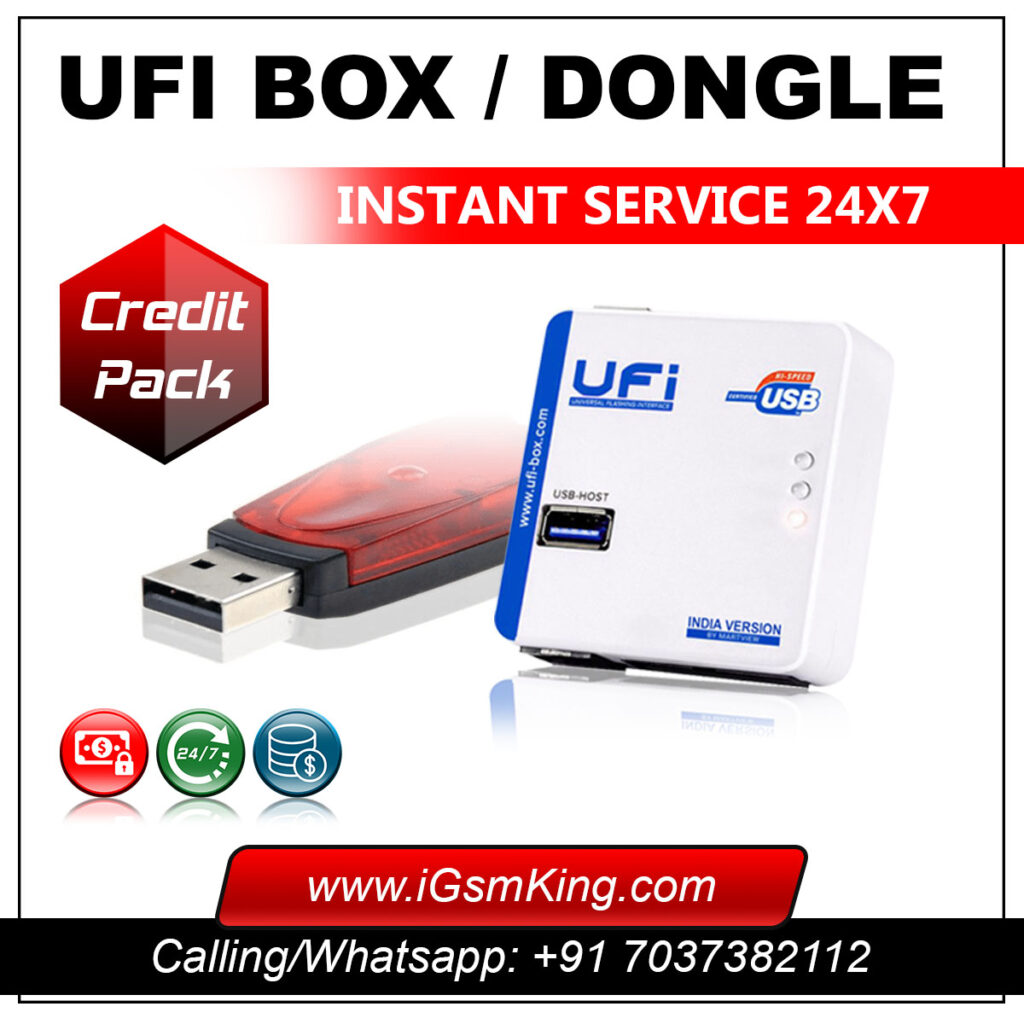 UFI Box / Dongle Credit Package (10 Credit Pack) - Gsm King