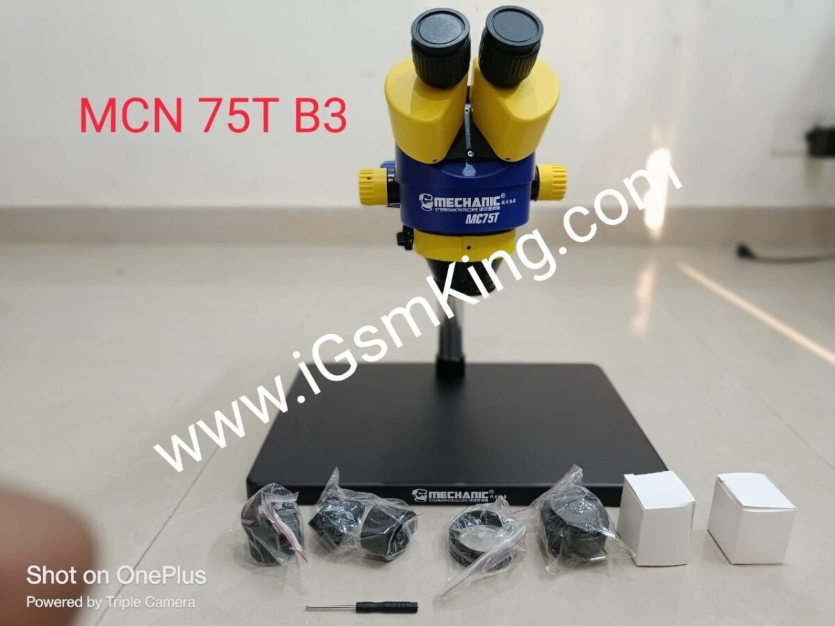 MECHANIC MC75T-B3 Microscop (large base) – Gsm King