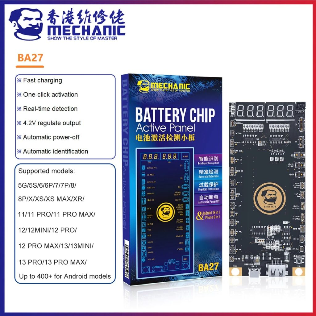 MECHANIC BA27 Battery Activation Detection Board Intelligent ...