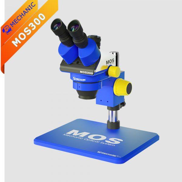 Mechanic MOS300 6X-45X Trinocular 360° Rotate HD Stereo Microscope ...