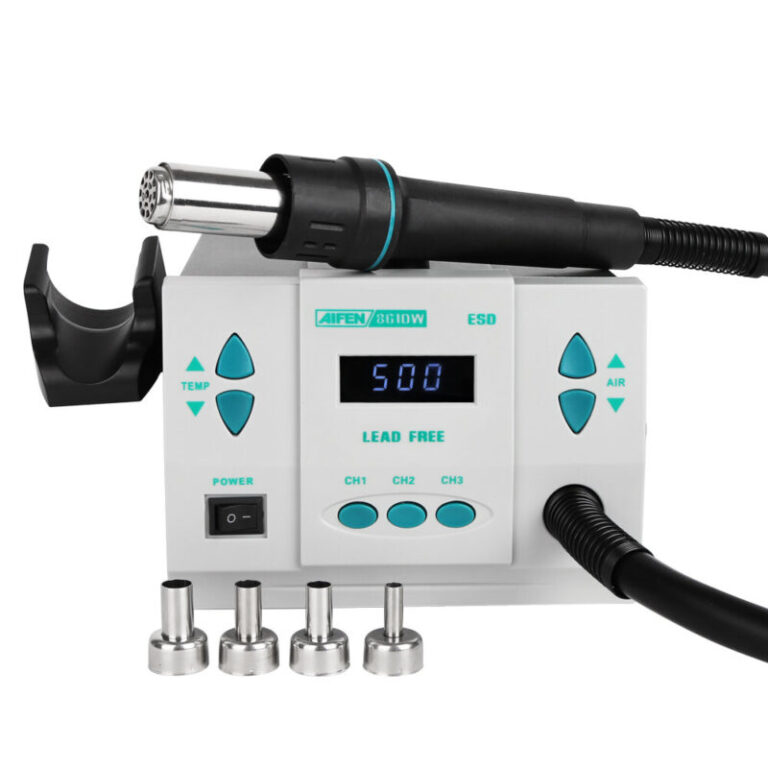SUGON 202 760W 2 IN 1 Soldering Station Hot Air Gun Rework Station ...