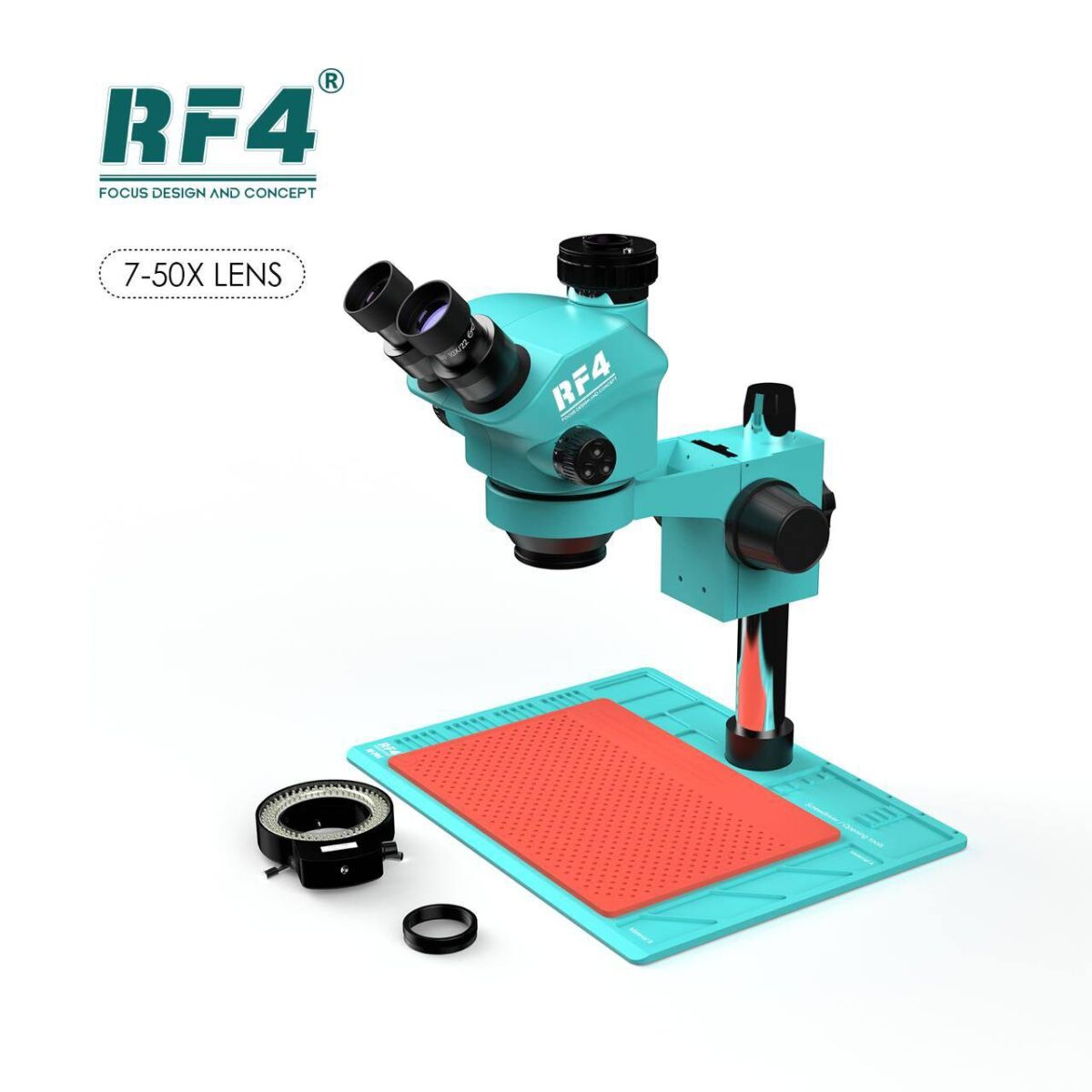 RF4 RF-7050-PO4 Trinocular Microscope - Gsm King